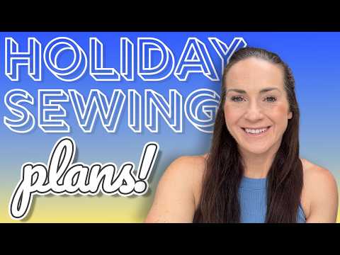Too Many Fabrics... Not Enough Time! | Sewing Plans for my Summer Holiday Handmade Wardrobe  ☀️