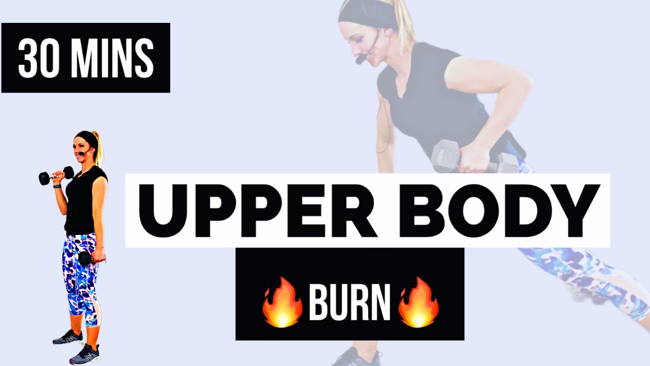 30 min Dumbbell 💪 Arm Workout from Home | Follow Along Upper Body Burn ...