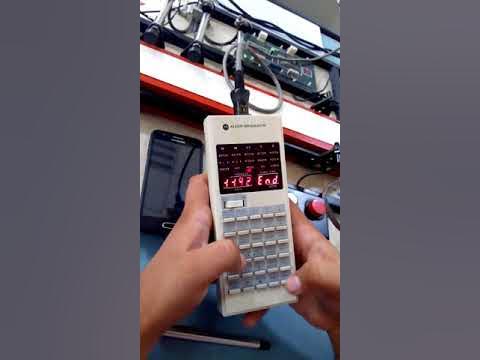 Plc Allen Bradley hand held programmer - YouTube