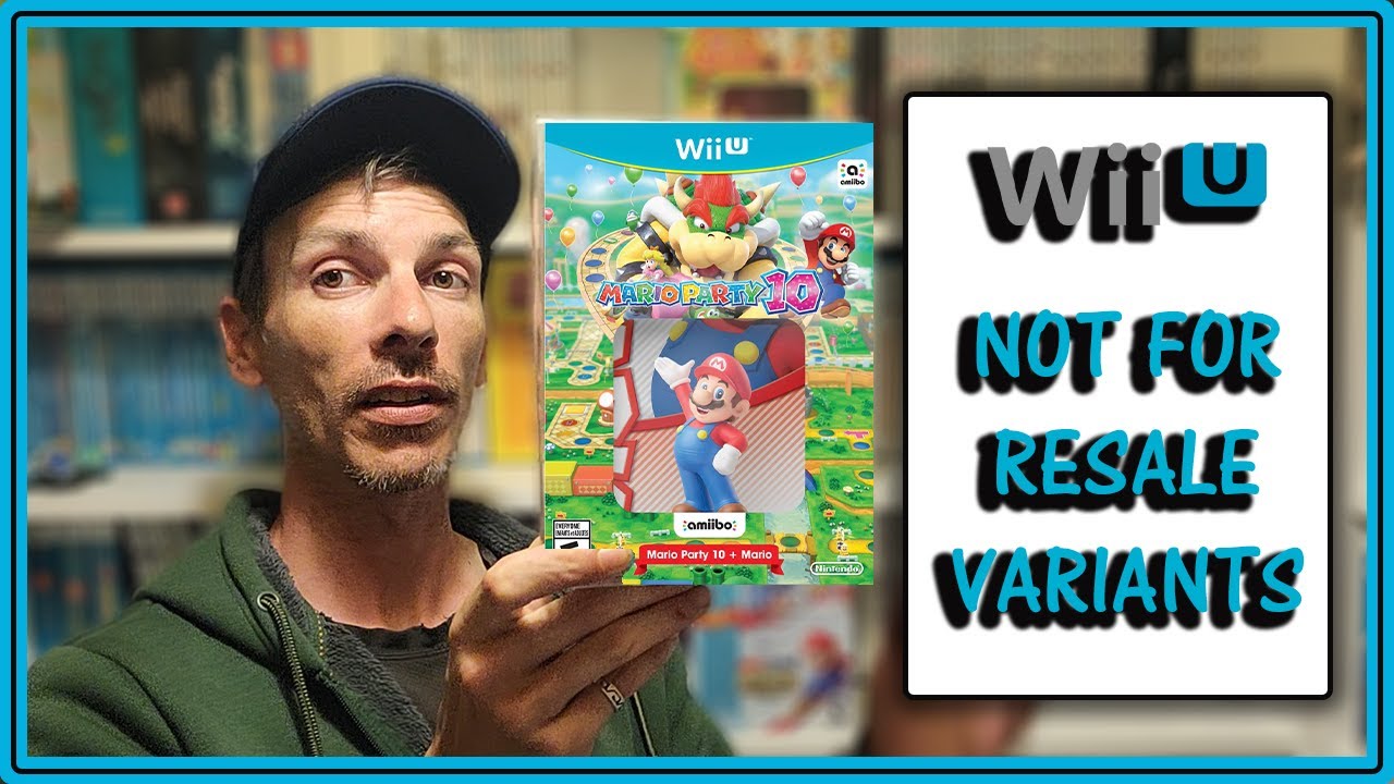 Not For Resale Variants - NTSC Nintendo Wii U Collecting - YouTube