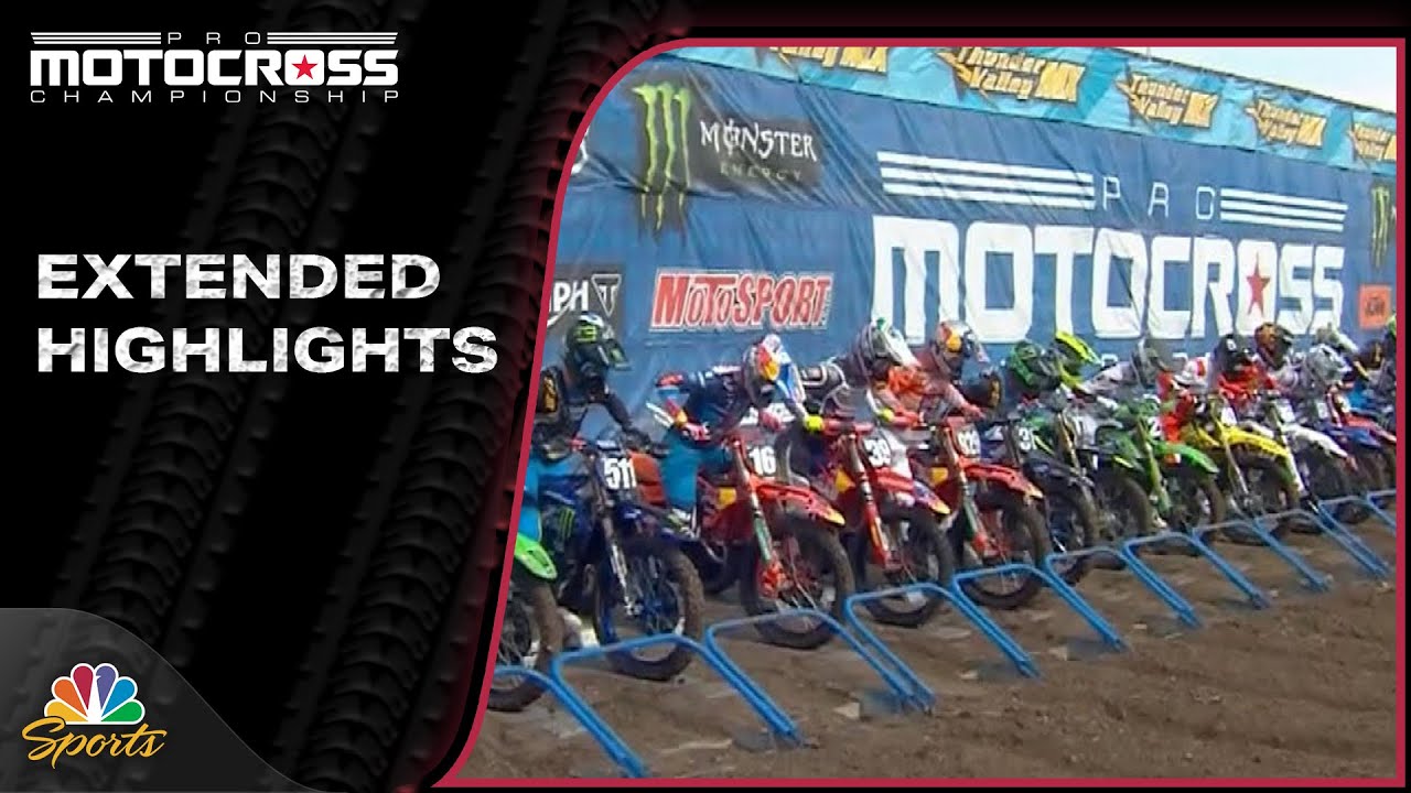 Pro Motocross 2024 EXTENDED HIGHLIGHTS: Round 3, Thunder Valley | 6/8 ...
