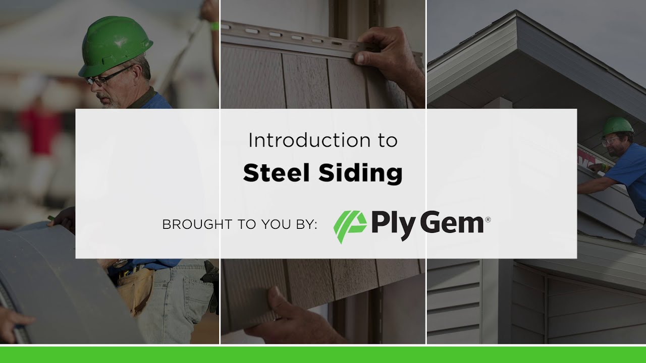 Introduction to Ply Gem Steel Siding - YouTube