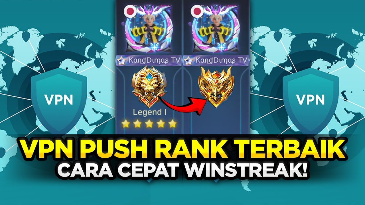 CARA PAKE VPN UNTUK PUSH RANKED DI MOBILE LEGENDS - YouTube