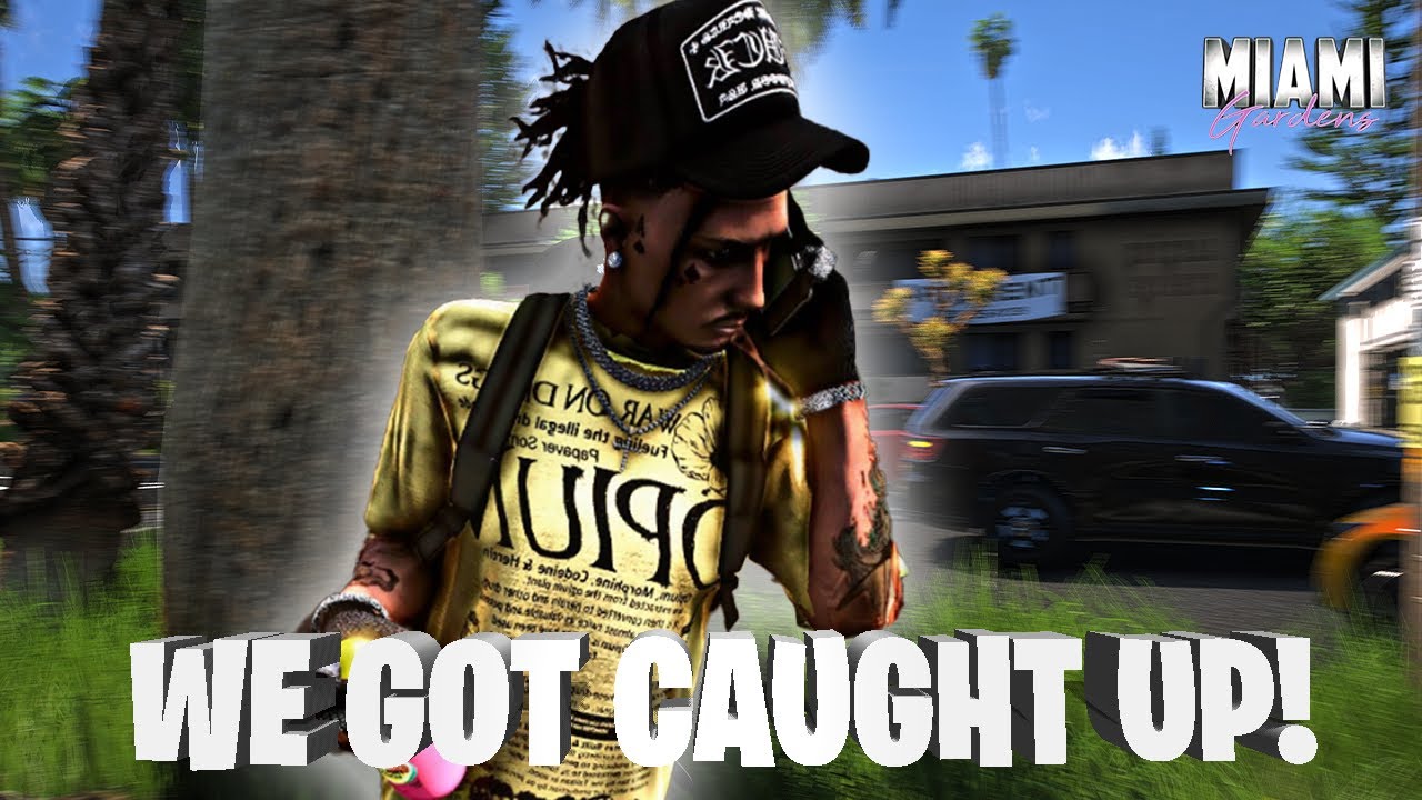COPS ON US ALL DAY AND WE SHOOT BACK?! | MIAMI GARDENS RP EP 5 - YouTube