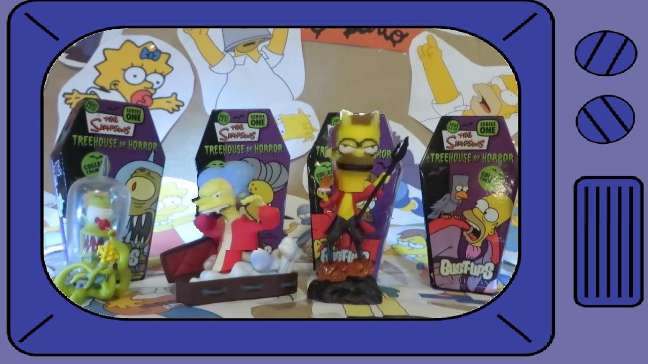 The Simpsons Figure Bust Ups №1 - YouTube