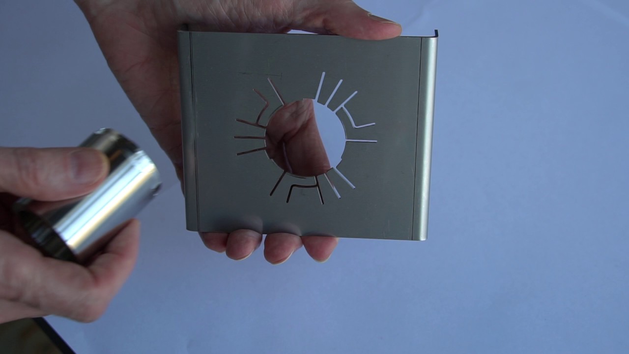 Sheet metal fastening: Bayonet Mount - YouTube