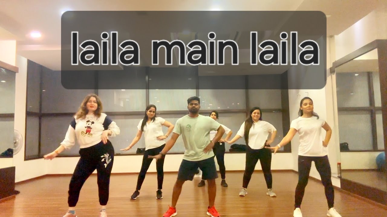 laila main laila zumba dance|zumba|lail|bollywood|karthykeyan - YouTube