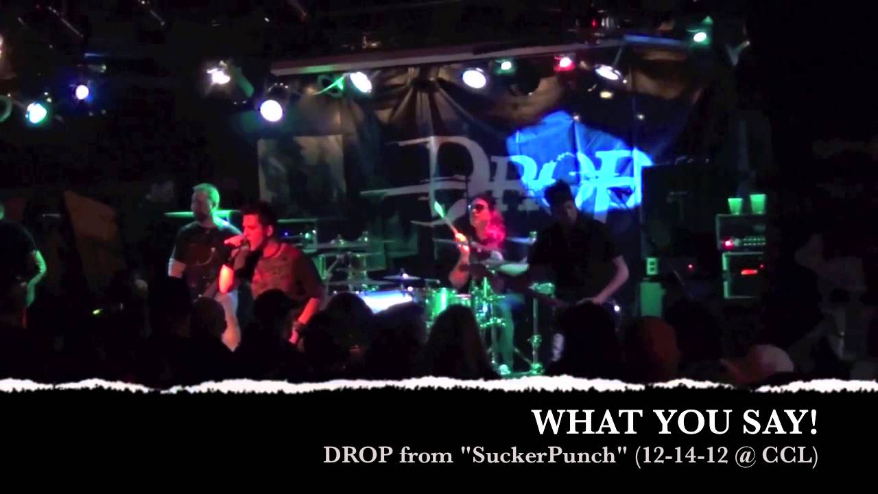 DROP "Walk Away & "What You Say" LIVE - YouTube