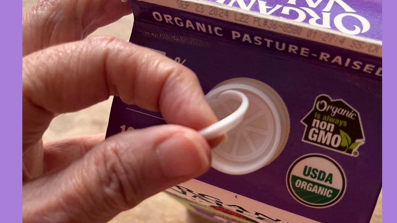 Trouble opening broken RING TABS on MILK CARTONS? Try this MAGIC Trick ...