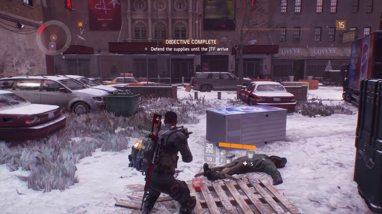 Tom Clancy's The Division Arms Deal Disruption side mission - YouTube