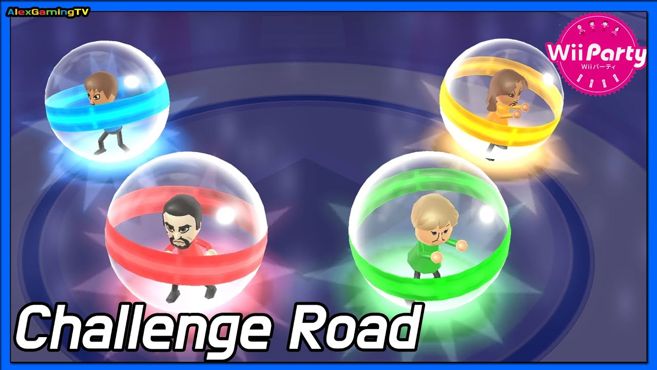 Wii Party - Challenge Road, Player Kentaro( English subtitle ) - YouTube
