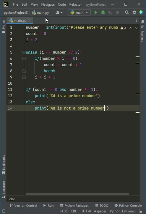 Python Program To Check Prime Number Shorts Pythonprojects Pythontutorial Pythonprogramming