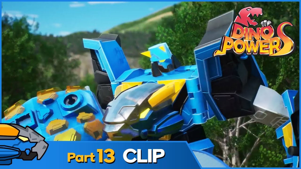 [DINO POWERS] Clip Part13ㅣDinoㅣRobotㅣRobot AnimationㅣMeta Dino - YouTube