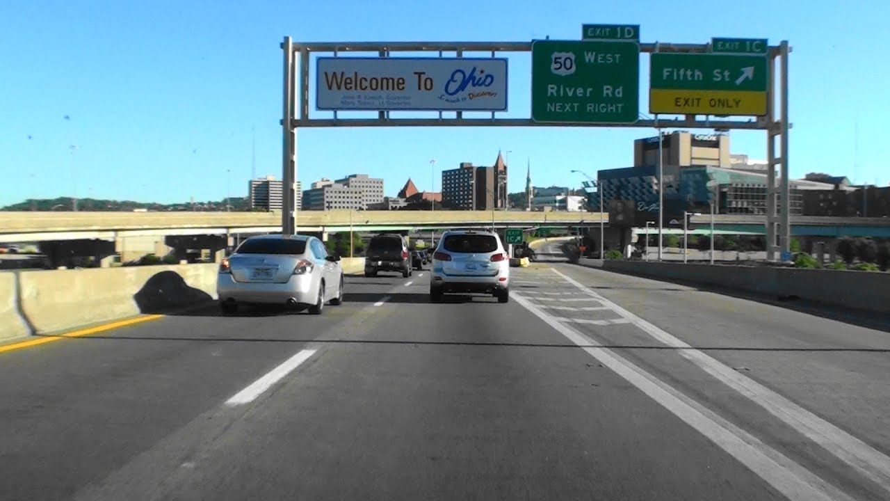 WELCOME TO OHIO ON I-75 AT KENTUCKY BORDER - YouTube
