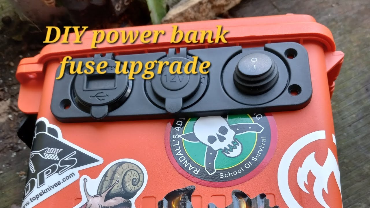 Power bank update. Fuse upgrade - YouTube