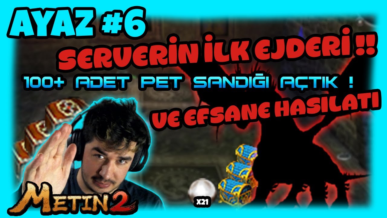 YENİ SUNUCU AYAZ'IN İLK EJDERİNİ KESTİK! Metin2 TR Ayaz #6 - YouTube
