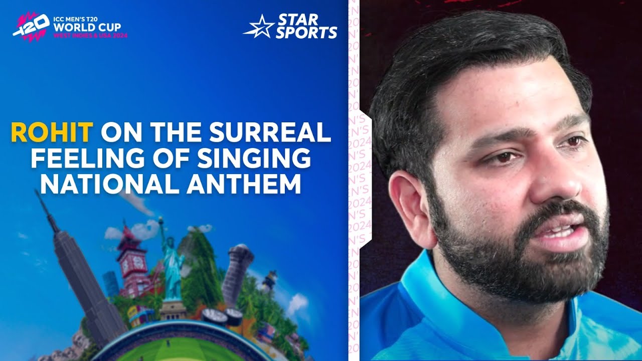 #INDvPAK: Rohit feels proud to sing the National Anthem and represent ...