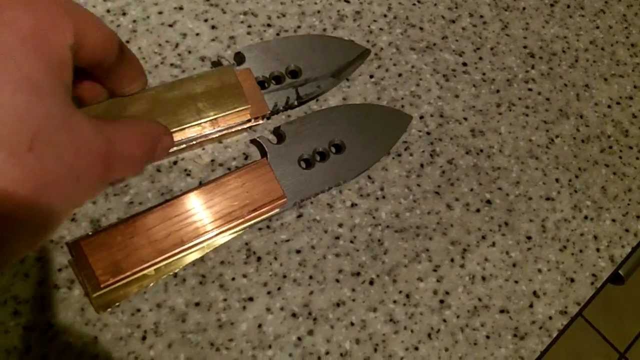 SteamPunk Knives Update #1 - YouTube