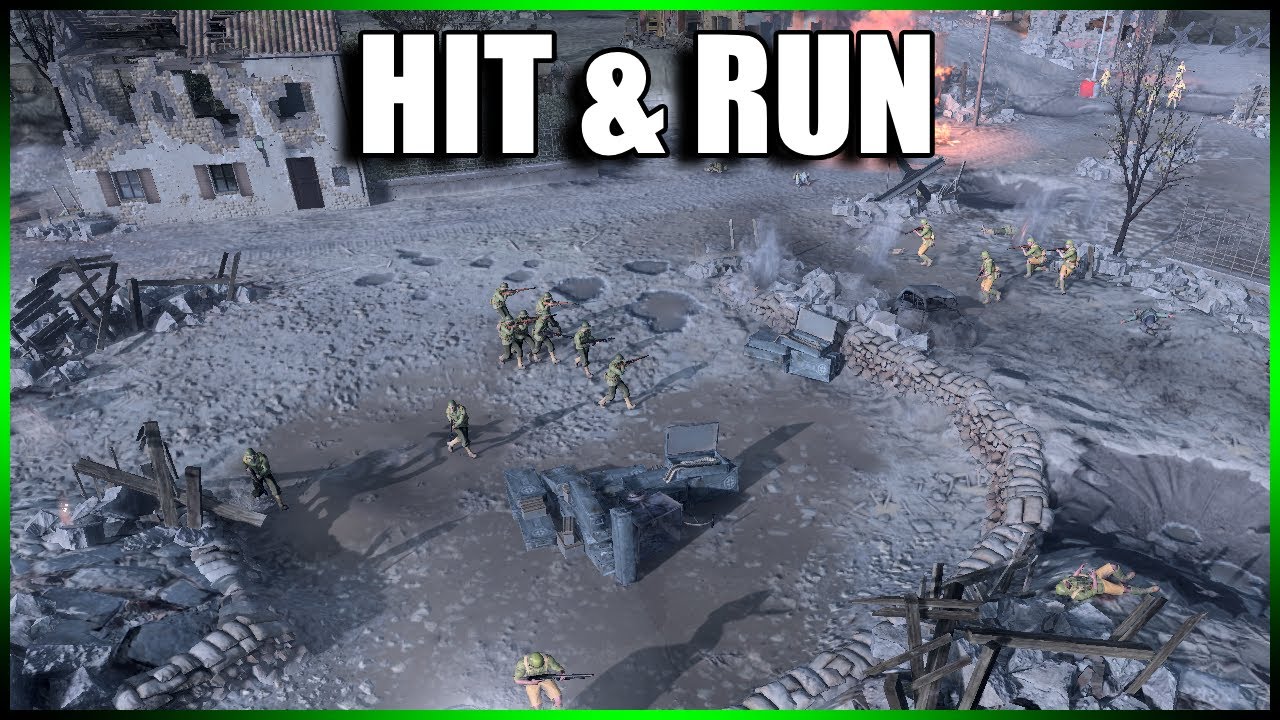 THE HIT AND RUN RIFLEMAN TACTIC │ Company Of Heroes 3 US Forces ...