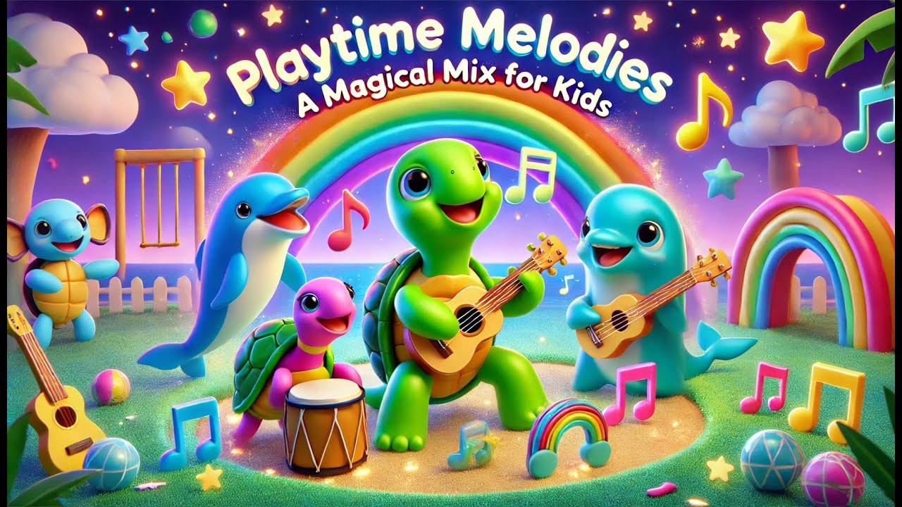Playtime Melodies: A Magical Mix for Kids | Nursery Rhymes - YouTube