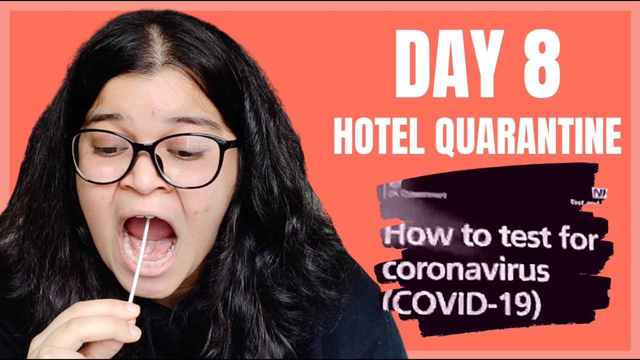 Day 8 of Hotel Quarantine in the UK || Self Covid-19 Swab Test - YouTube
