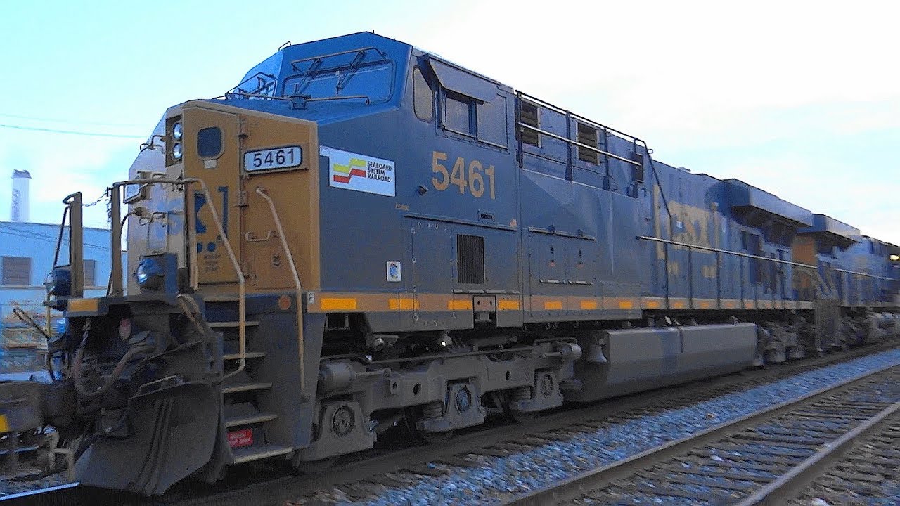 The Seaboard System Railroad Sticker Heritage Engine - YouTube