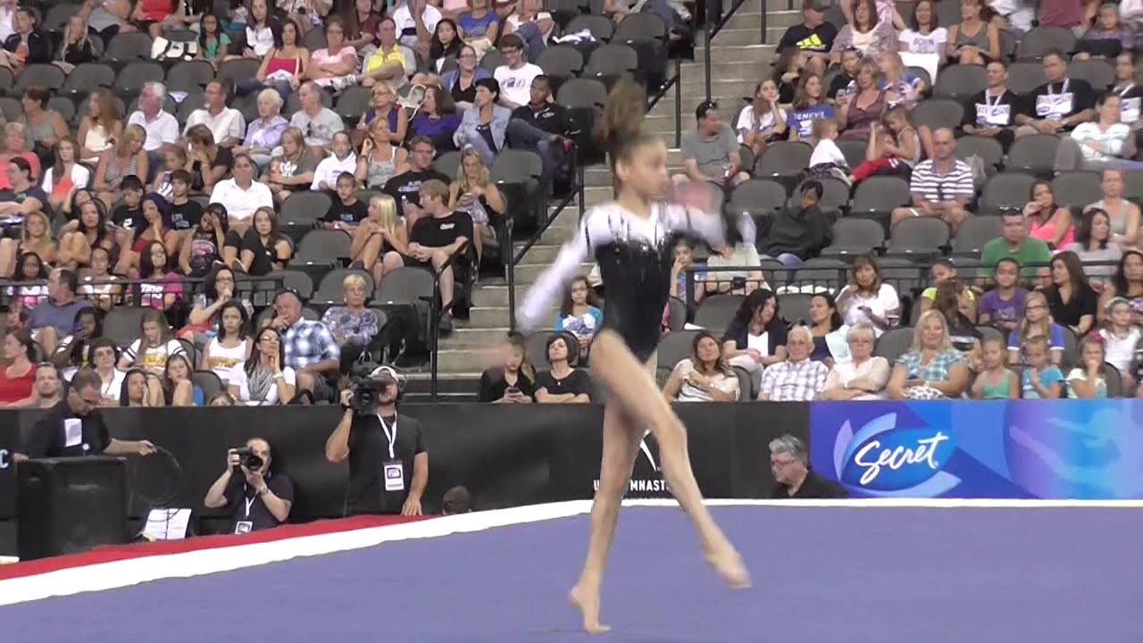 Kailey Gillings - Floor - 2014 Secret U.S. Classic - YouTube