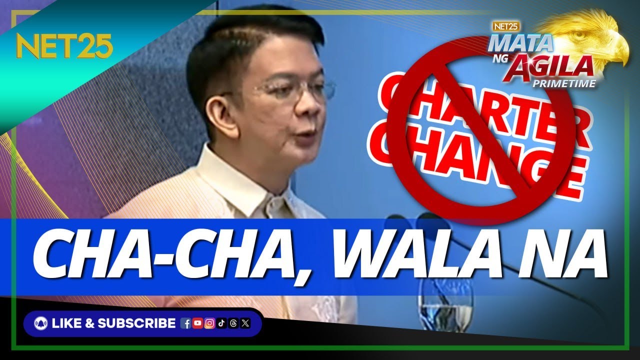 Ibinasura na ng Senado ang cha-cha | Mata Ng Agila Primetime - YouTube