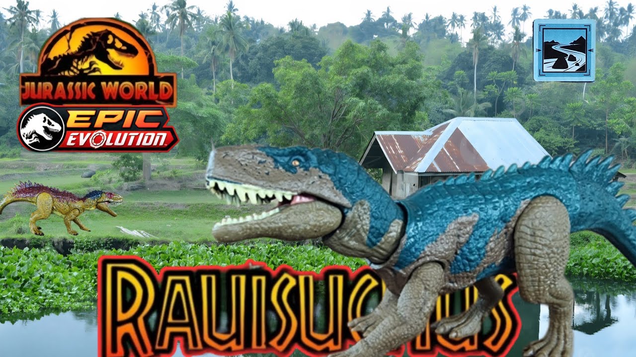 JW Epic Evolution: Rauisuchus 🔵Rare🔵 unboxing & review... - YouTube