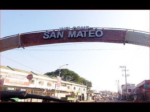 Drive Tour Bayan ng San Mateo, Rizal Province ( CALABARZON) in Luzon ...