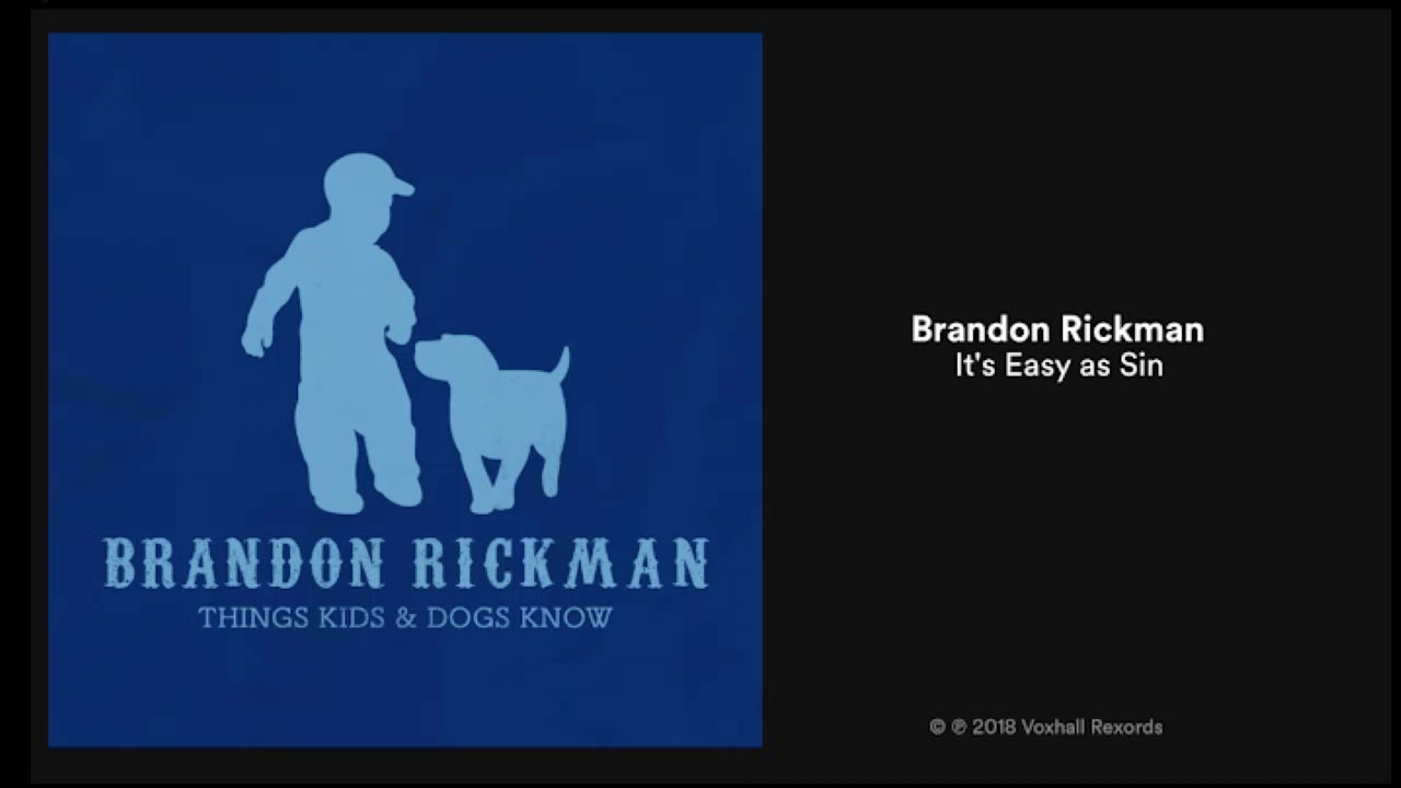 Brandon Rickman: It's Easy As Sin (2019) New Bluegrass! - YouTube