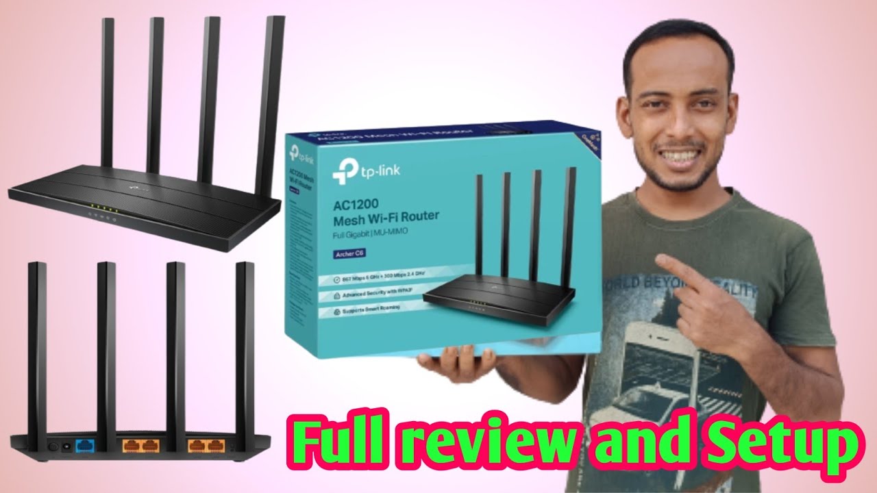 TP-Link Archer AC1200 WiFi Router Unboxing 2023 - YouTube