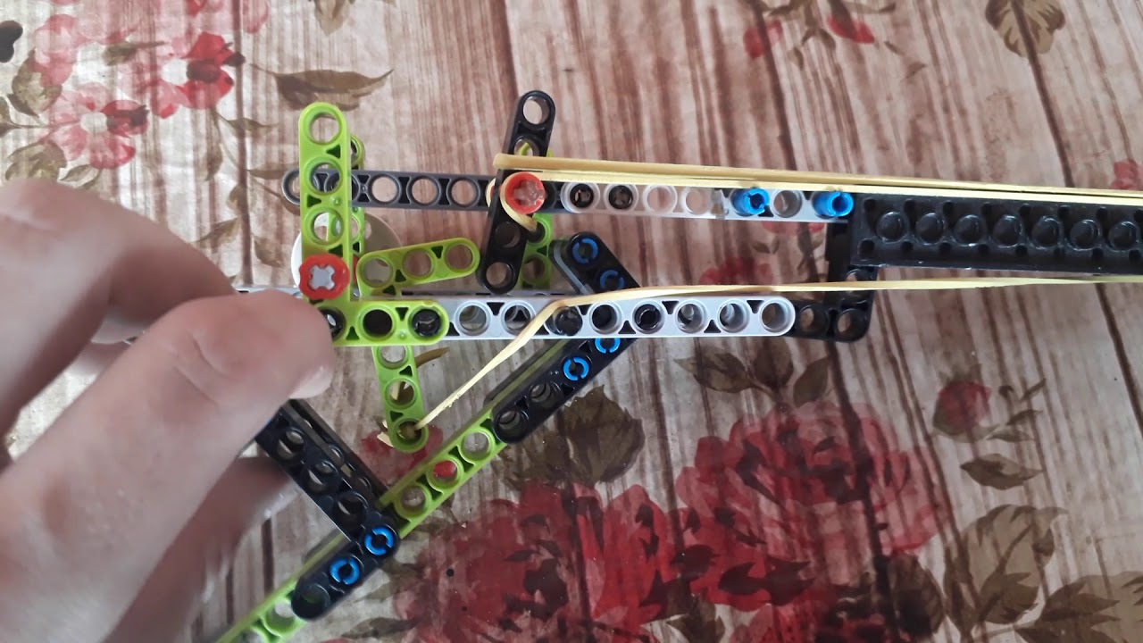 LEGO lever action mechanism - YouTube