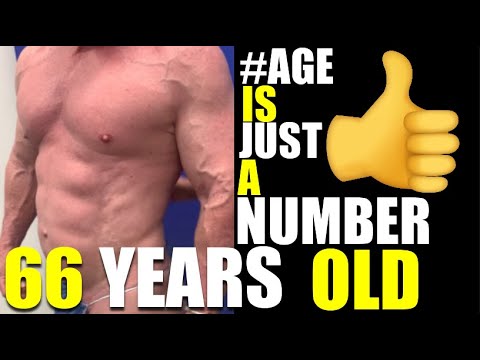 66 Year Old BodyBuilder | Abs & Glutes | Age is Just a Number - YouTube