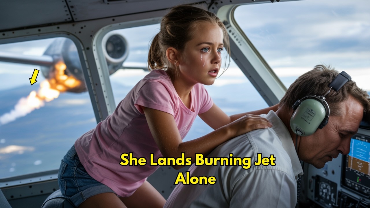 “11-Year-Old Girl Lands Burning Jet Alone — After the Pilot Died Mid ...