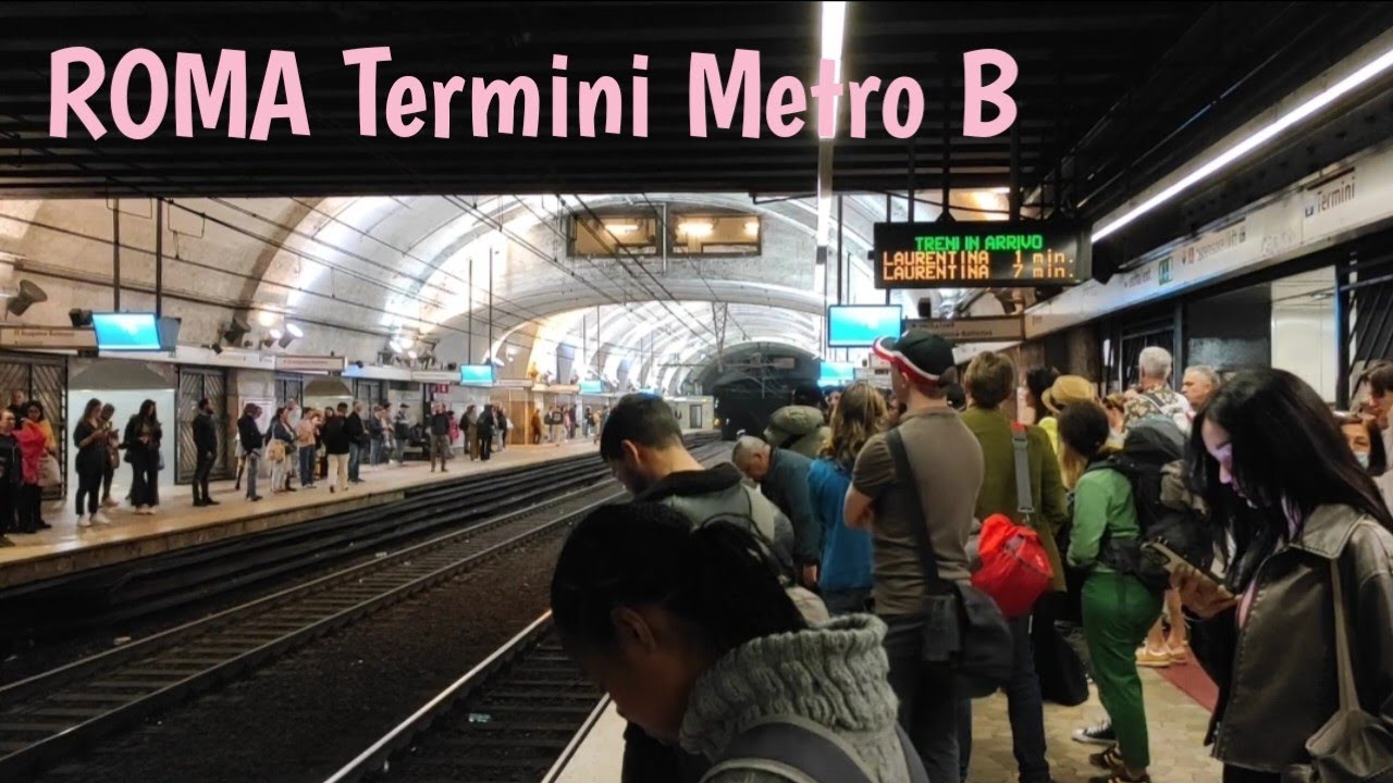 ROMA Termini Metro B , Termini B ,Roma, Italia #romatermini #termini # ...