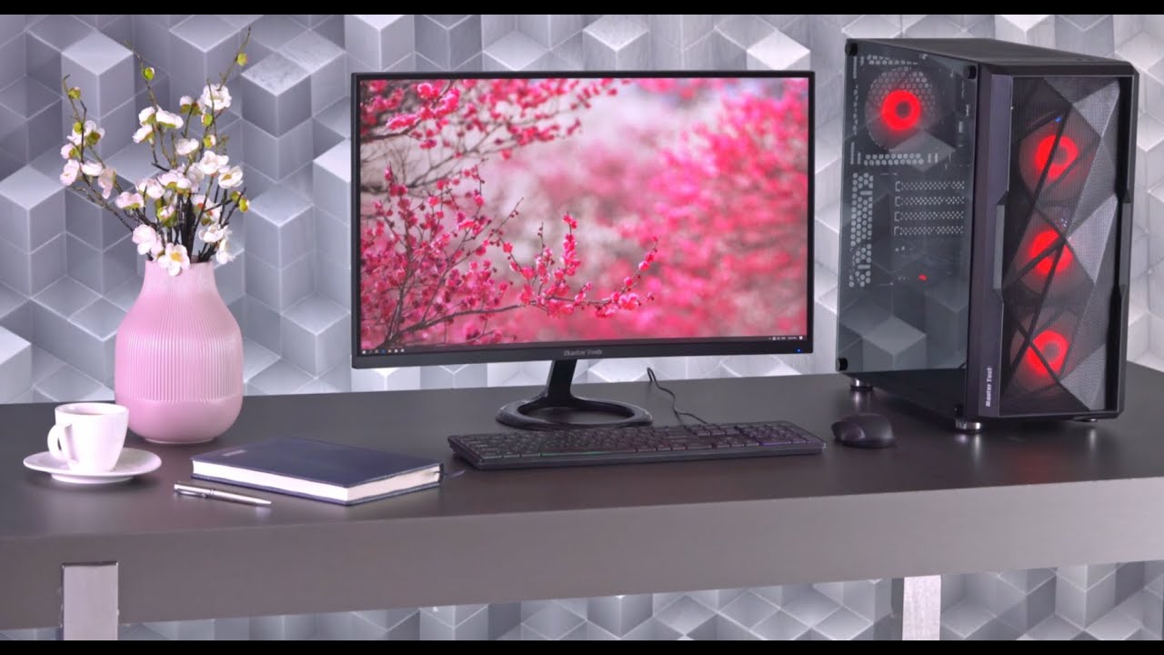 Master Tech GP275 Gaming Monitor,Hunter PC Cases and MK9000 Keyboard ...