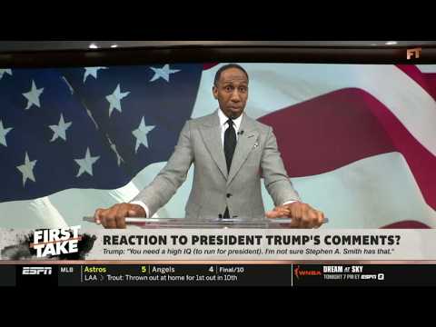 FIRST TAKE | Stephen A. Smith doubles down & blames Donald Trump for New York Knicks’ Game 3 loss