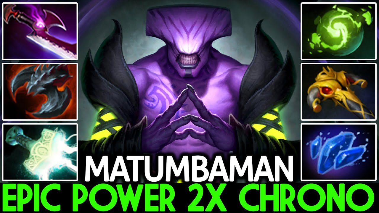MATUMBAMAN [Faceless Void] Epic Power Hard Carry with 2x Chrono Dota 2 ...