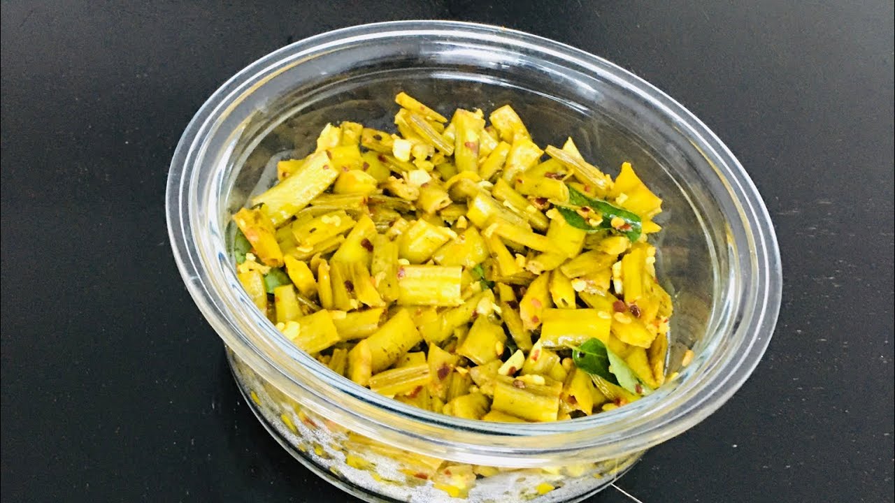 കൊത്തമര തോരൻ/Kothamara/Cluster beans thoran - YouTube