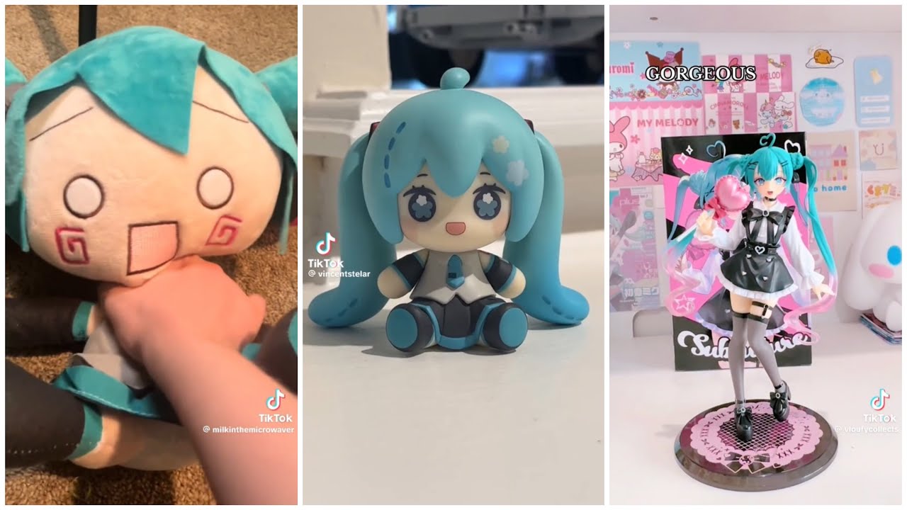 Hatsune Miku Figure TikTok compilation Part 23! - YouTube