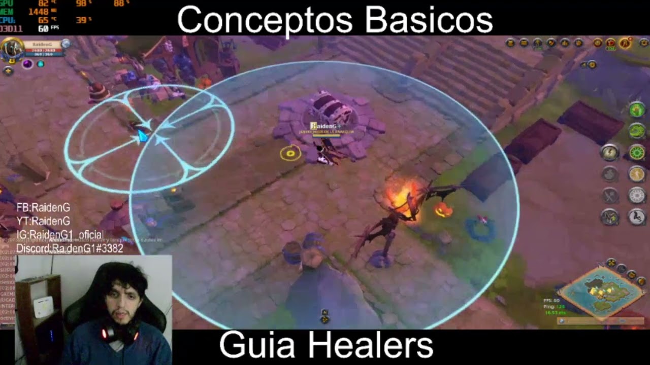 Guia Healer basica Albion online Hijos de la Anarquia - YouTube