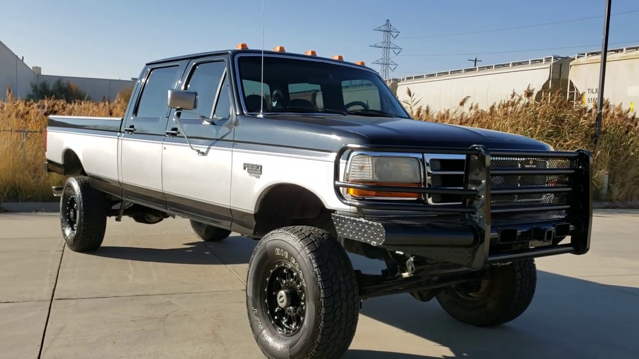 WWW.DIESEL-DEALS.COM 1997 FORD F350 CREW CAB XLT 4X4 7.3 POWERSTROKE ...