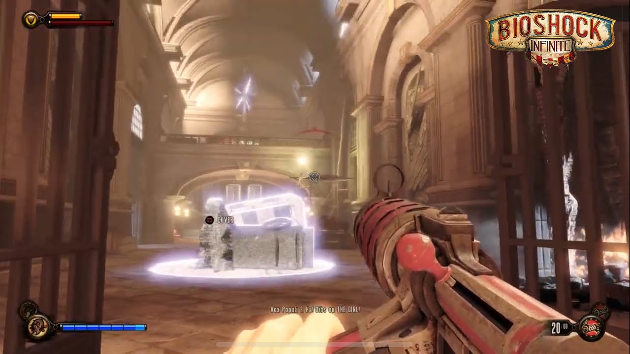 Bioshock Infinite: The Complete Edition Sniper attack gameplay - YouTube