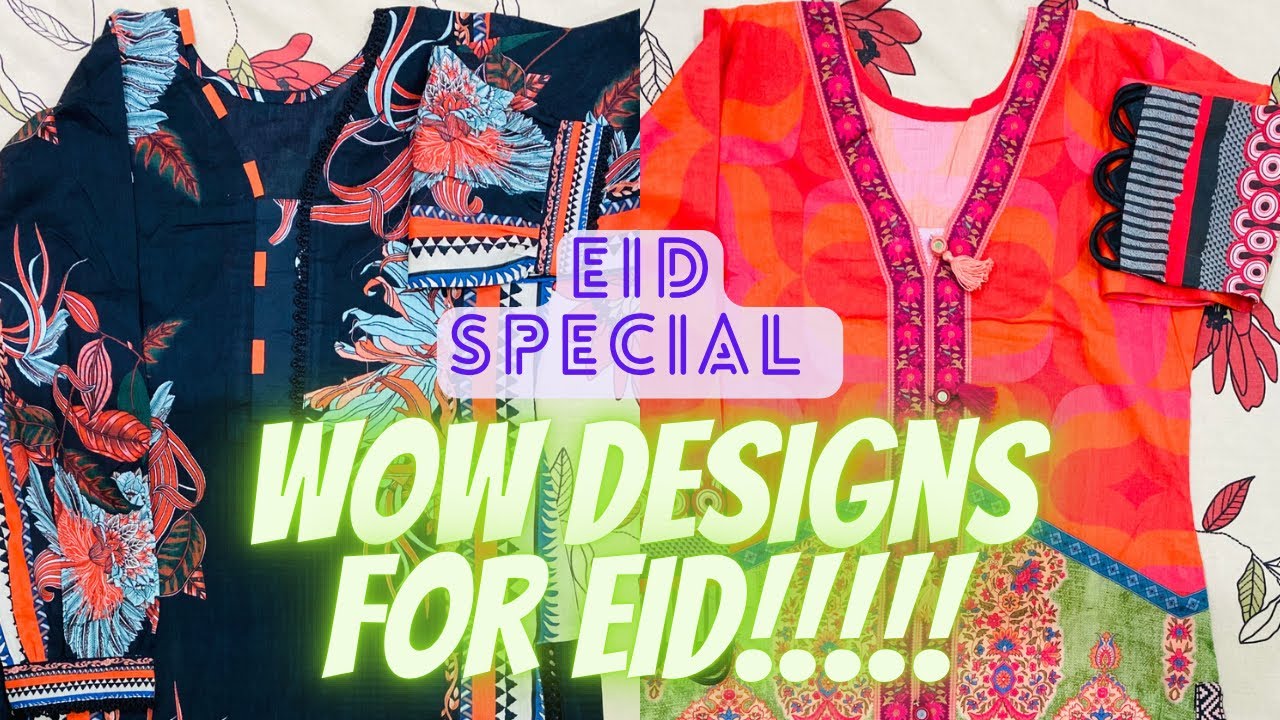 Desgin your dress in this way |eid k ly different and new designs |lawn ...