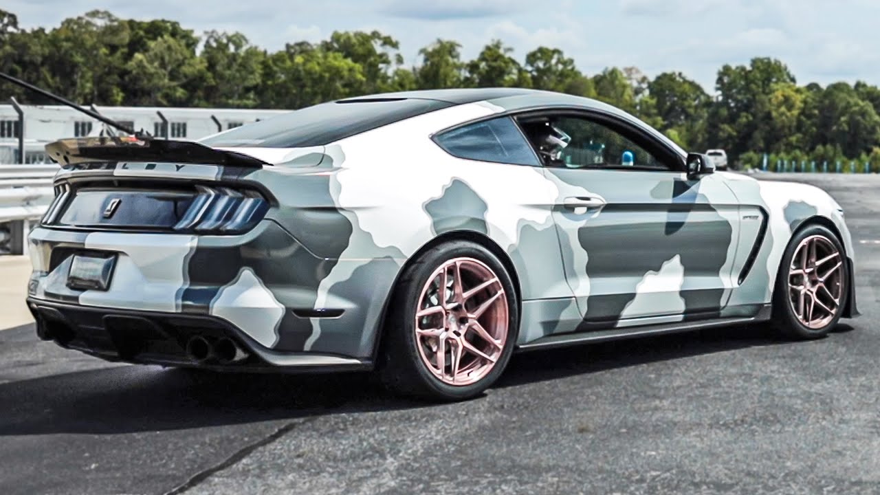 First Time at Race Track in my 1,300hp GT350! *sad end* :( - YouTube