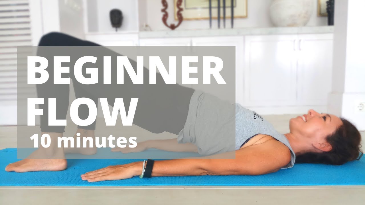 BEGINNER PILATES WORKOUT | 10 minutes at home - YouTube