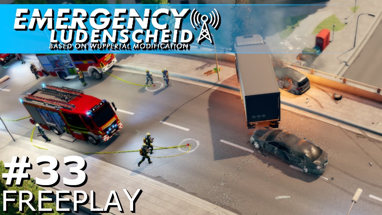 EMERGENCY 5 MODS/ Lüdenscheid/ Linzing Multiplayer #33: MANV! [Gameplay ...