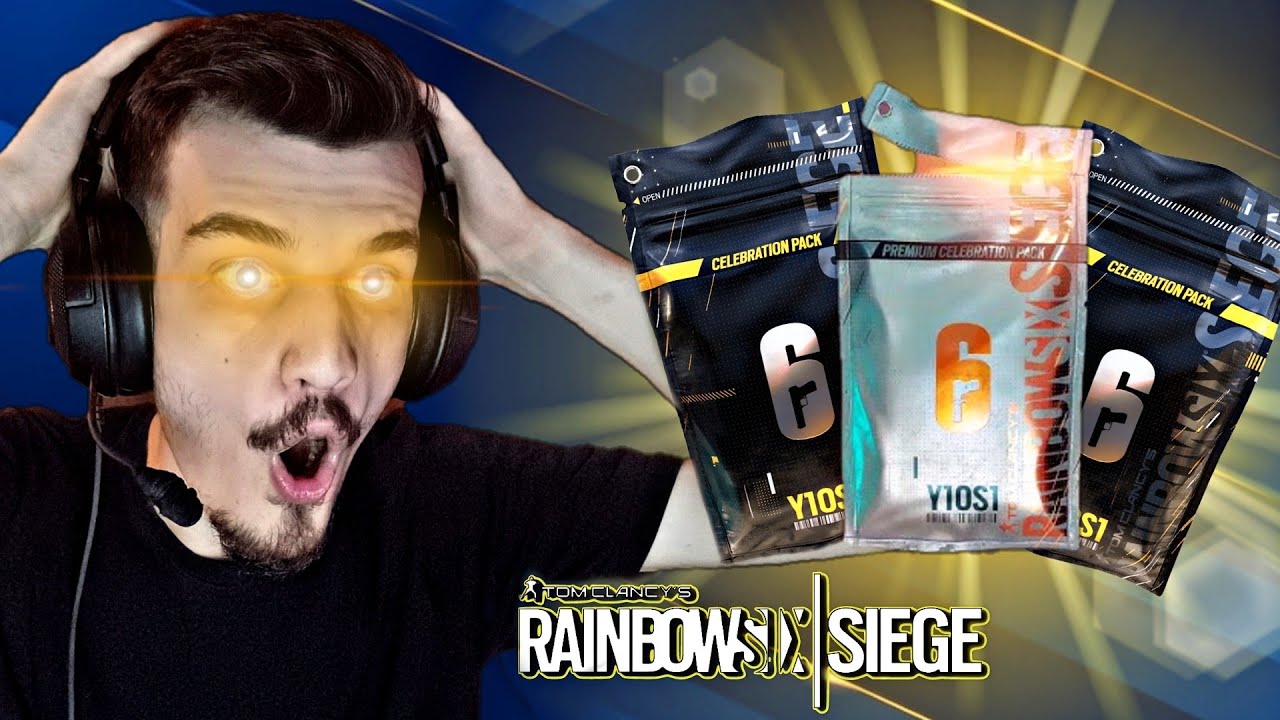 Pack Opening R6S (Celebration Pack) _ ببینیم چند تا آیتم خوب میگیریم ...