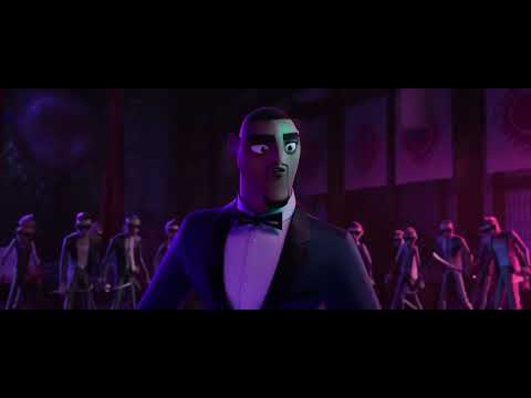 Dramatic fight: Lance vs Kimura gang. (Spies in Disguise 2019).